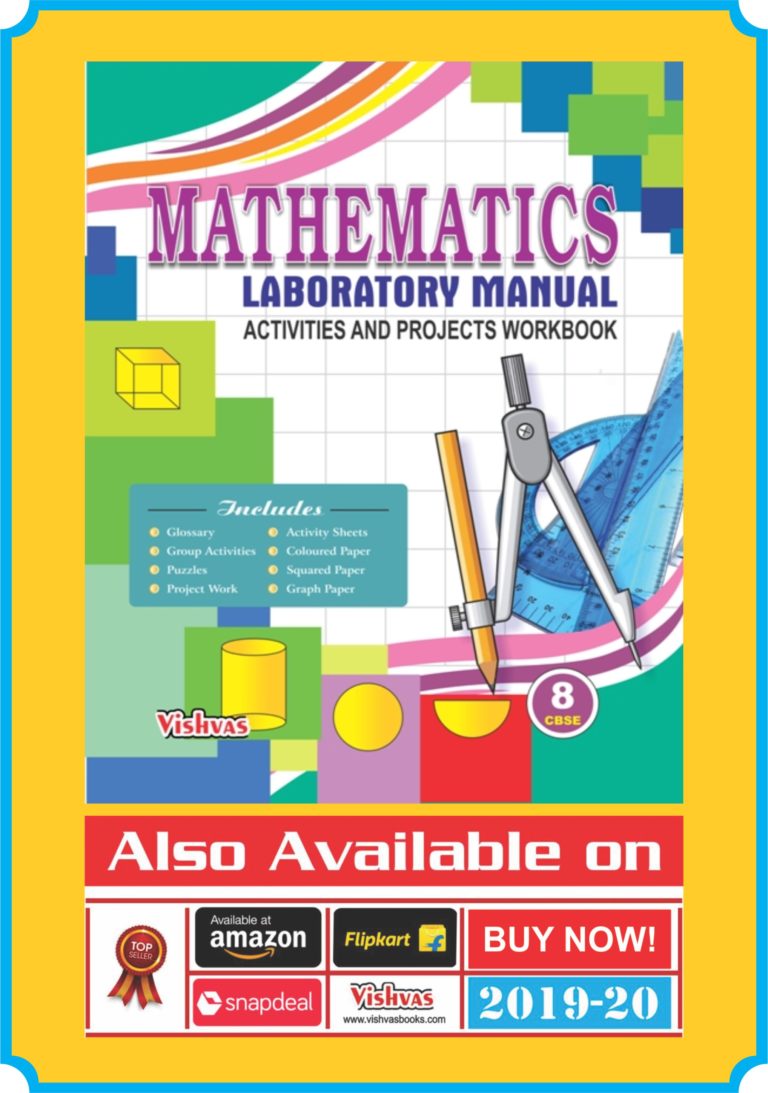 MATHEMATICS LAB MANUAL Class-VIII-vishvasbooks | Vishvas Books